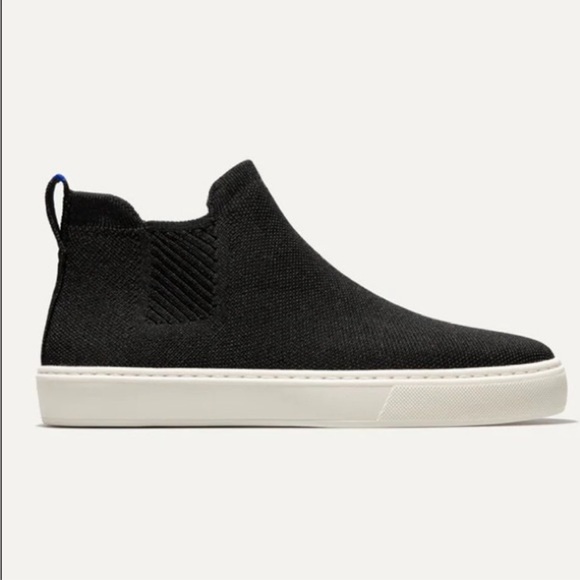 Rothy's | Shoes | Rothys Chelsey Classic Black High Top Sneaker 2 ...